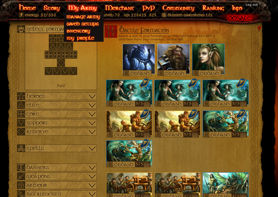 これが私の世界です: WarAxe : Epic Strategy Game part 2