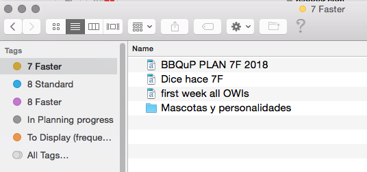 The Deskless Classroom: The Great Organizational Project: storing ...