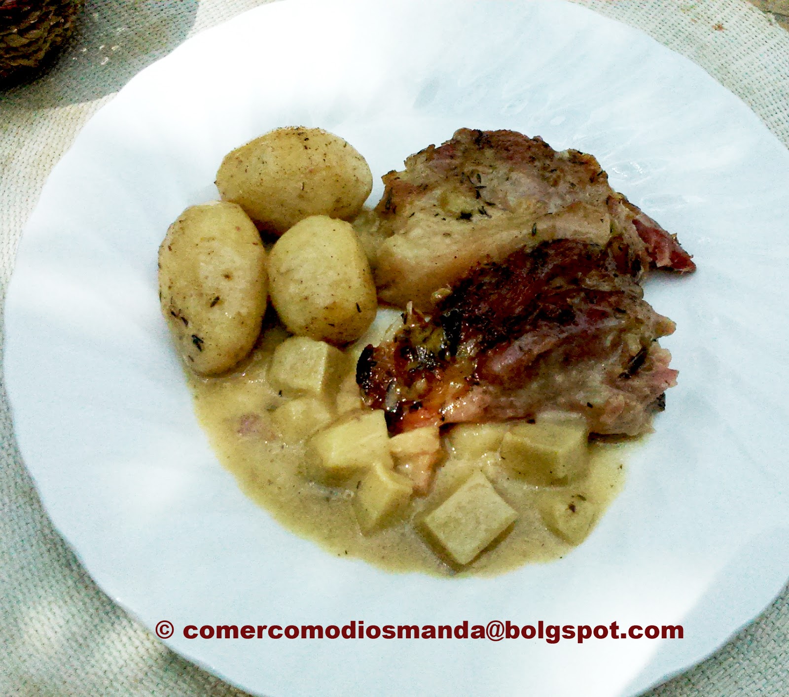 COMER COMO DIOS MANDA: Codillo De Cerdo Al Estilo Alemán.