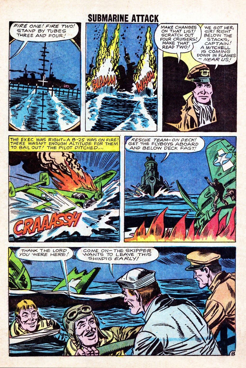 Submarine Comics and Novels: Submarine Attack #18
