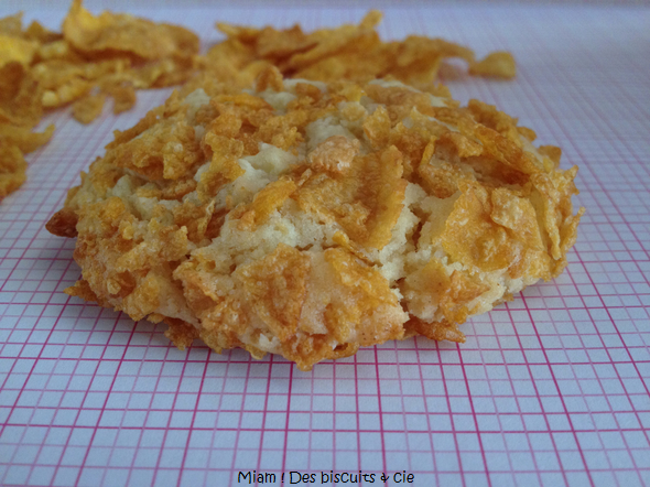 Biscuits croustillant aux Corn Flakes - Miam ! Des biscuits