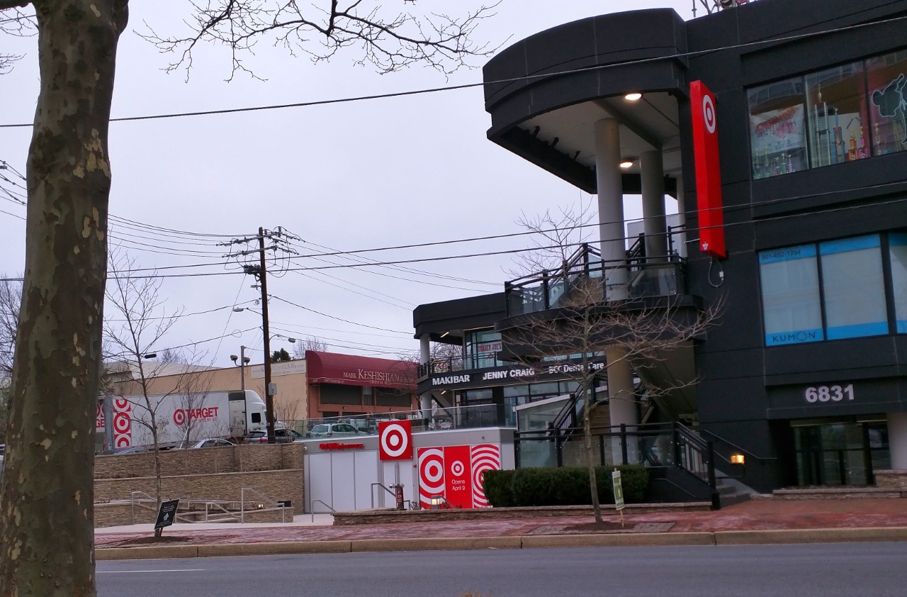 Robert Dyer @ Bethesda Row: Target trucks continue to deliver inventory ...