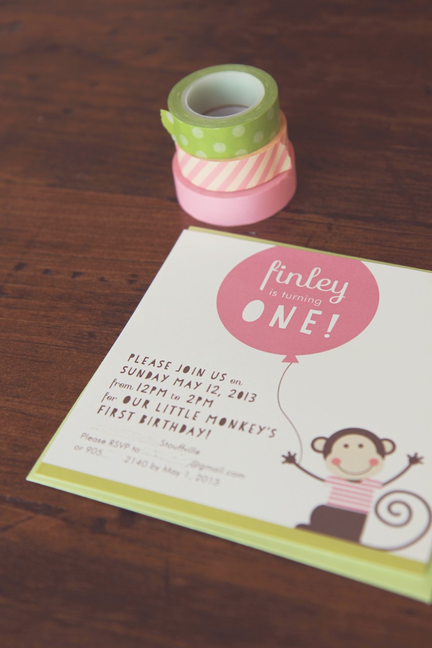 Lovely June Design Co.: finley's first birthday: a monkey party!
