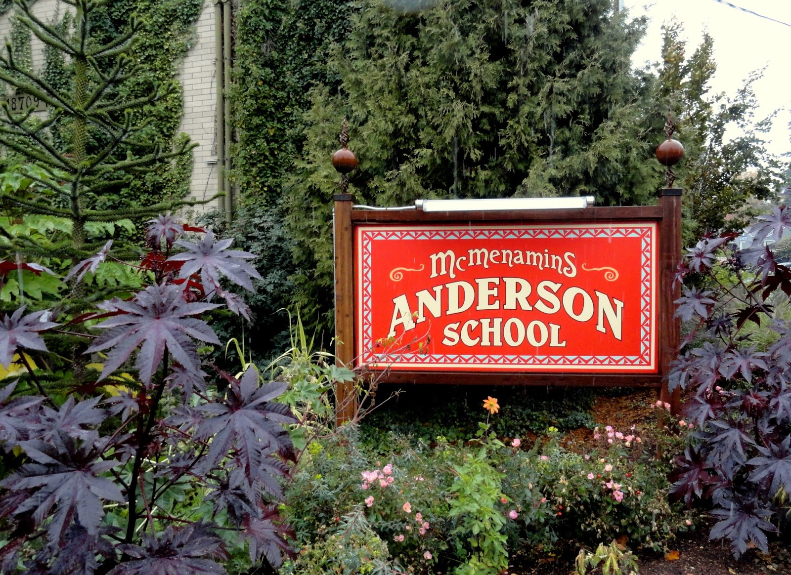 danger garden: North to Anderson School! (part one)