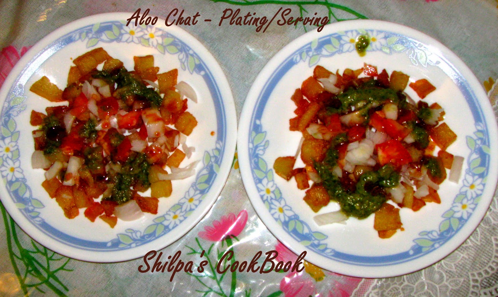 Cook Book: Celebrating my 400th Recipe - "Tawa Aloo Chat" ---------- An ...