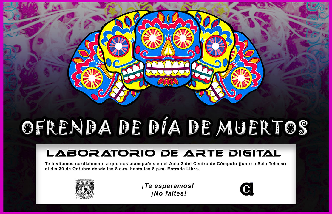 Ofrenda Digital 2015 | Laboratorio de Arte Digital