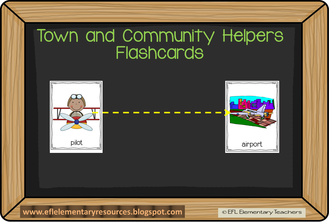 EFL Elementary Teachers: Town and Community Helpers, plus ...