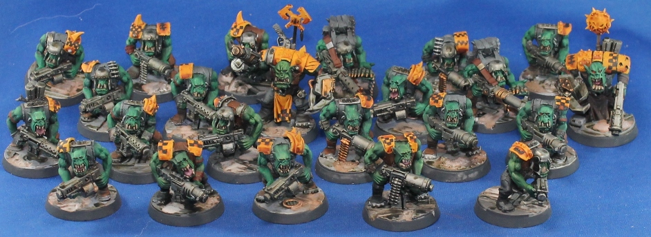 Cold Painting Table: Bad Moons Orks