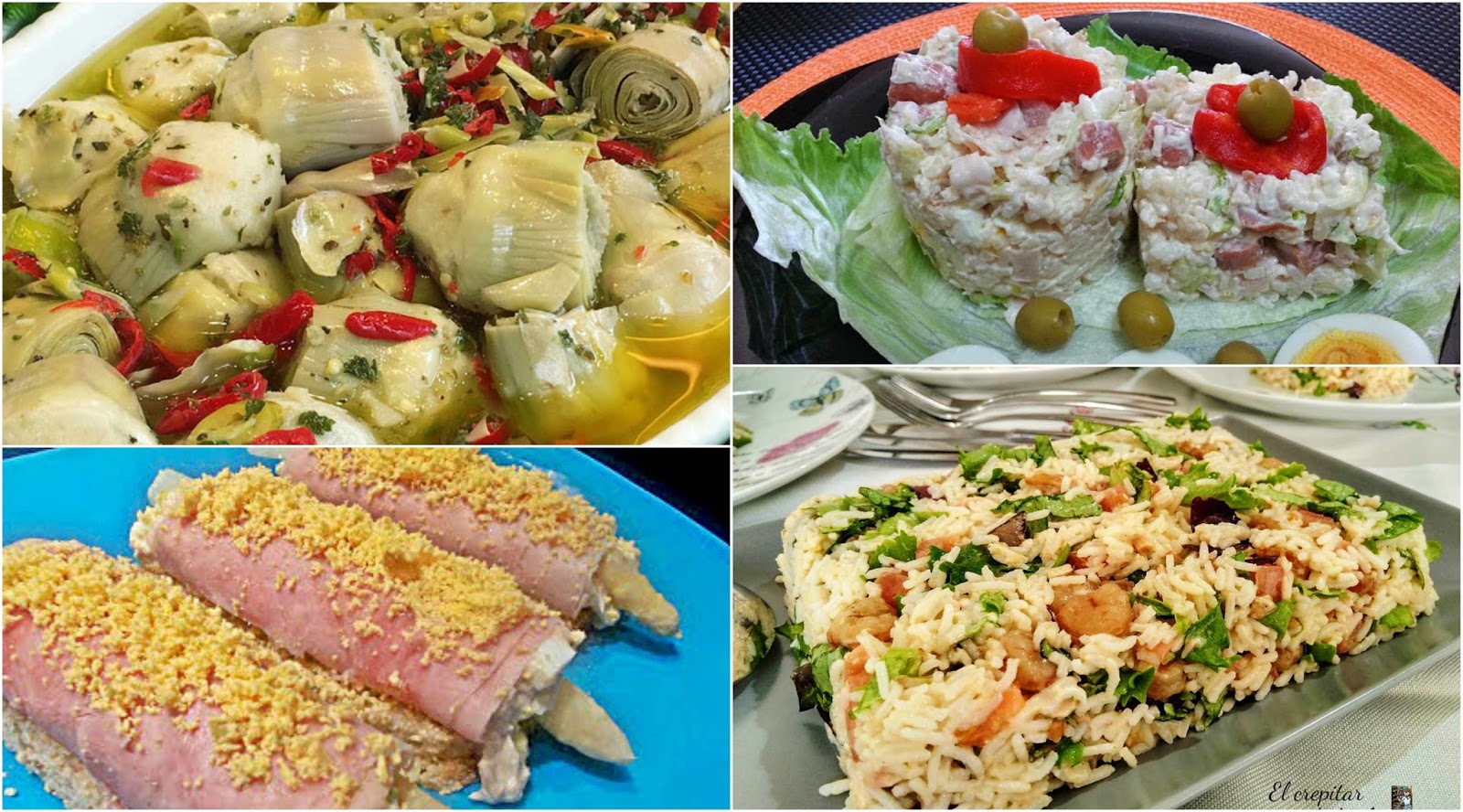 Recetas de platos fríos