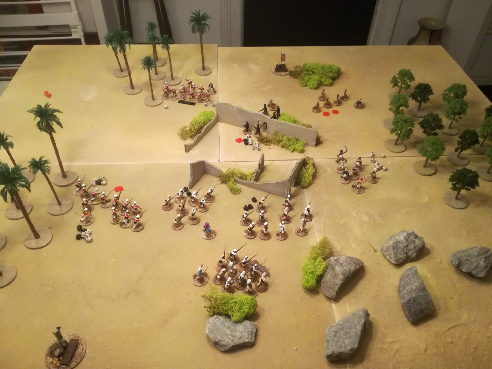 The Dane's Wargaming Blog: Sharp Practice 2 solo test game