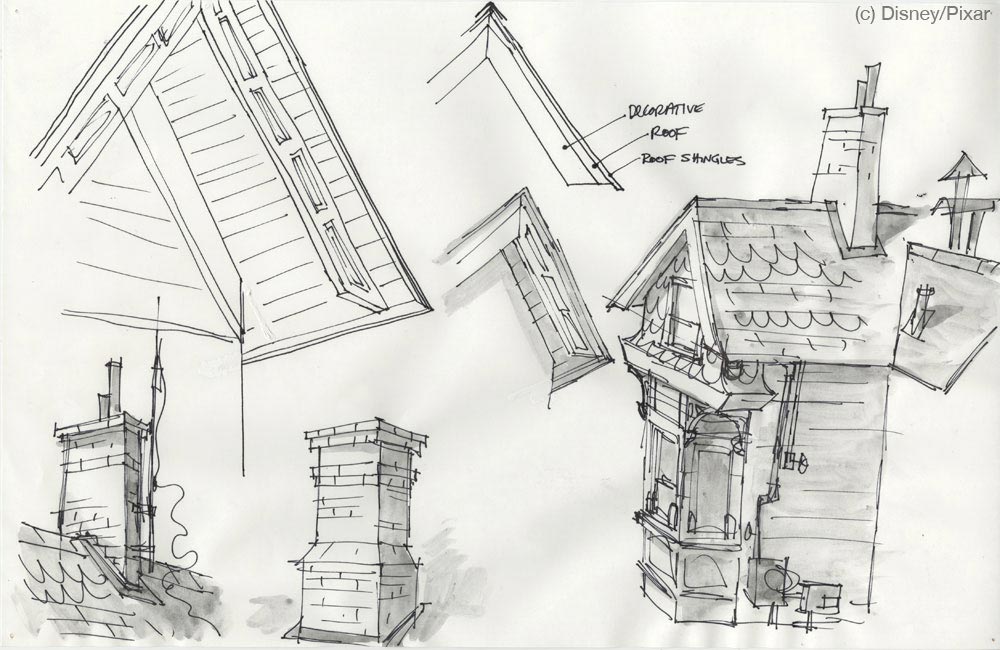 Living Lines Library: Up (2009) - Prop Design