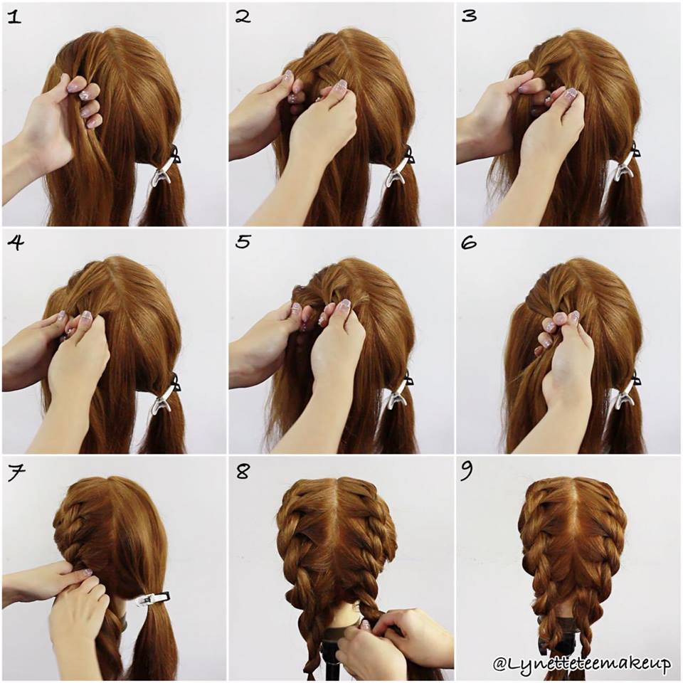 Rope Pigtail Braid | Lynette Tee | Makeup Beauty Blog | Makeup and Hair ...