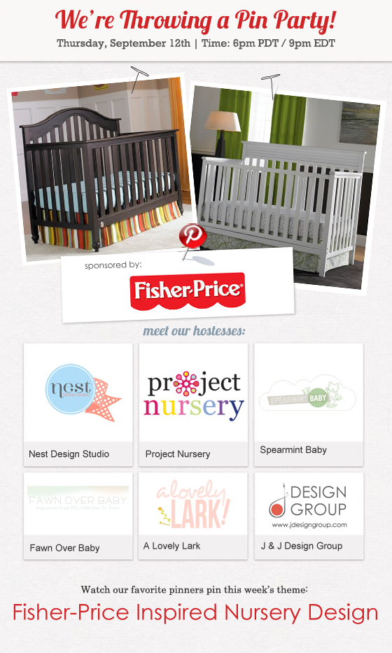 Fawn Over Baby: Fisher Price Inspired Nursery Design Pin-It Party ...