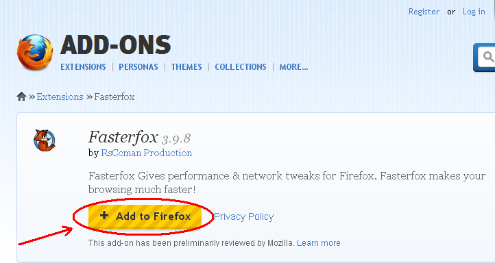 Cara Mempercepat Mozilla Firefox dengan Add On Fasterfox - Gemar ...