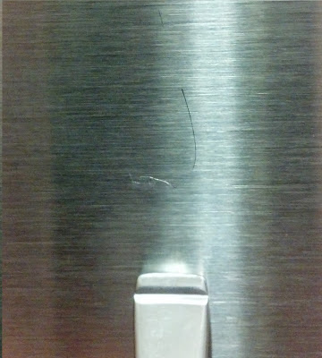 Fix Lovely: How to repair shallow scratches in brushed stainless steel