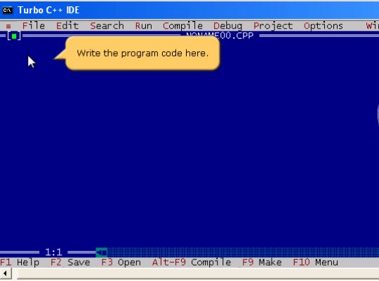 How to use Turbo C/C++