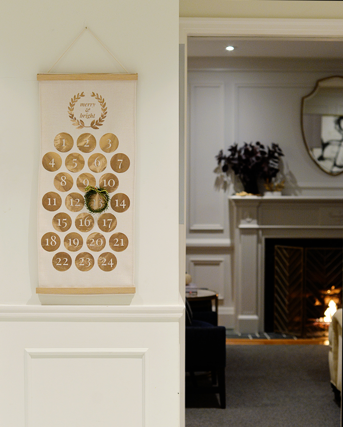 A Modern Traditional Christmas Countdown Calendar - Rambling Renovators