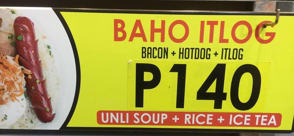 BAHO ITLOG #funnysigns