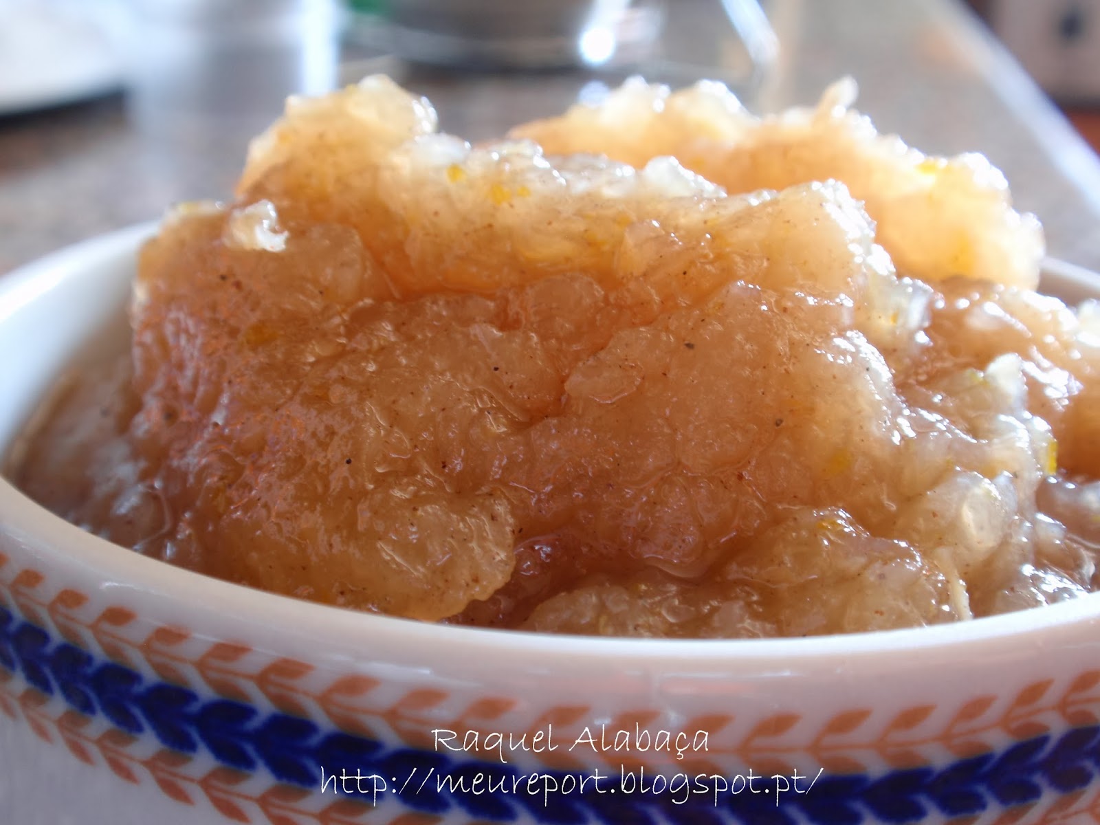 O Meu Report... culinário e não só!: Doce de Chuchu . Bimby