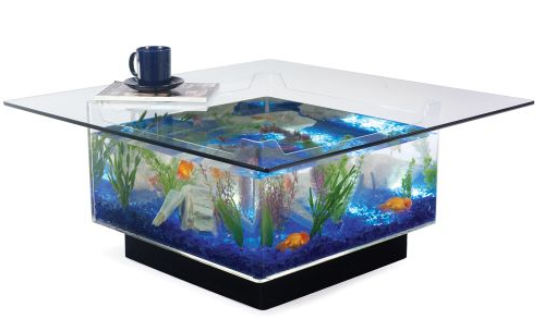 Unique Concepts & Design: The Aquarium Coffee Table.