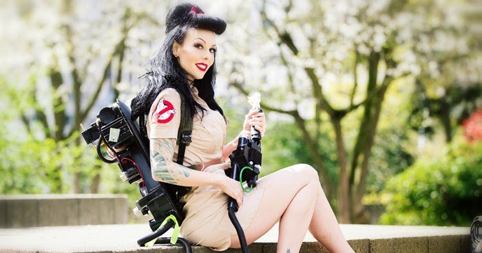 Ultra Tendencias: Disfraz de Ghostbuster Pin-up