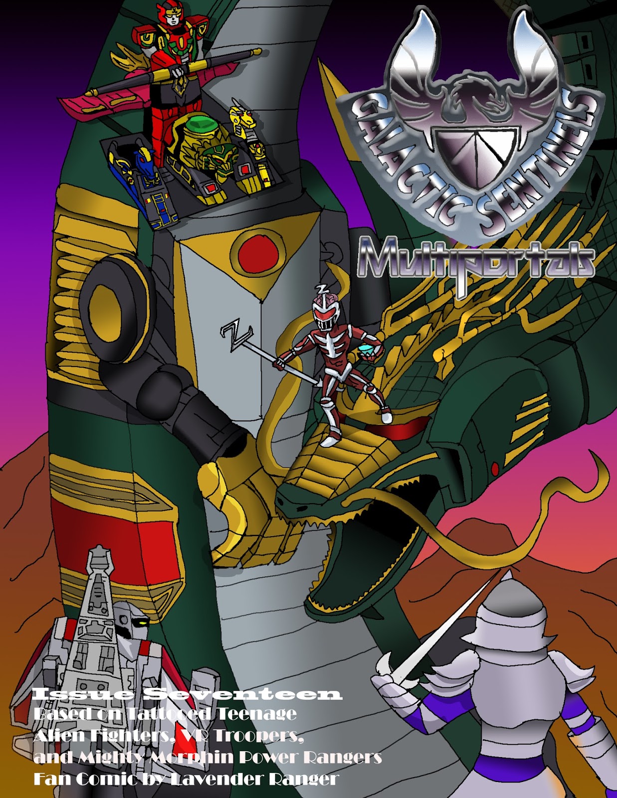 Henshin Grid: Lavender Ranger's Patreon