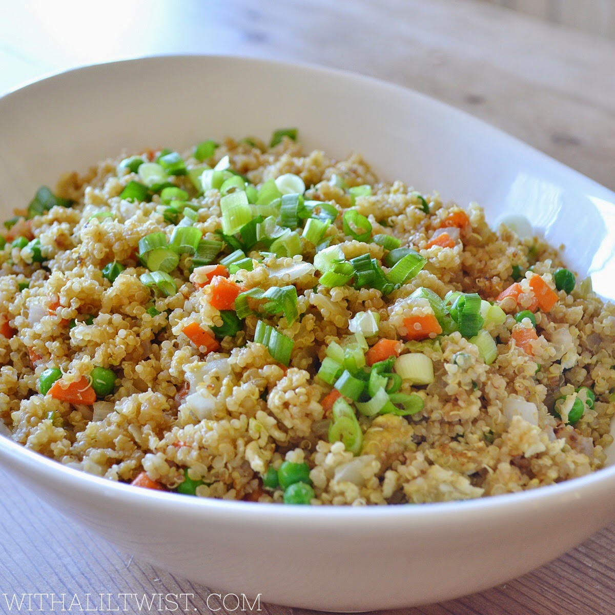 ...with a lil' twist: Quinoa Fried Rice