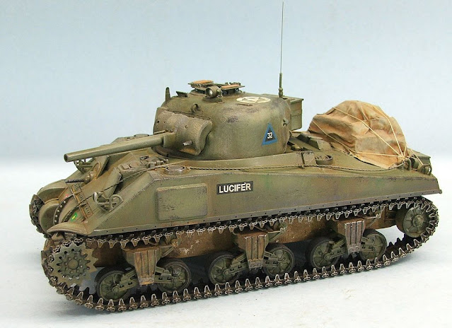 Panzerserra Bunker- Military Scale Models in 1/35 scale: Sherman V with ...
