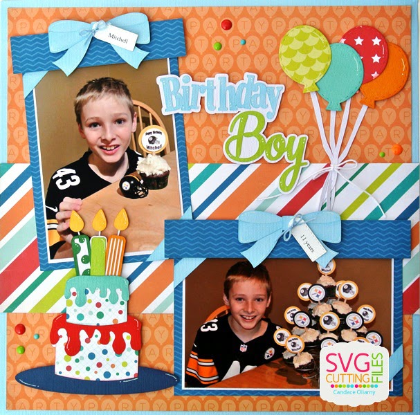 Candi O Designs: Birthday Layouts