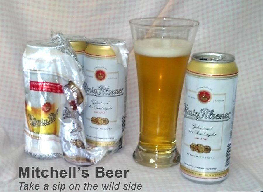 Mitchell's Beer - A Sip on the Wild Side: 038. Konig Pilsner