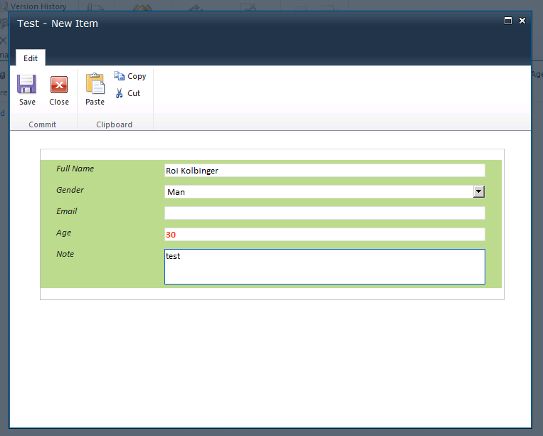 I will Share my Point: How to design a form of SharePoint 2010 List ...