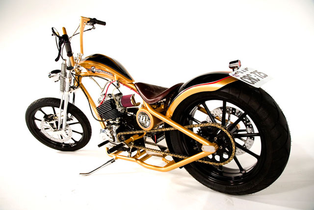 biker excalibur II: The Gold Knocker by rough crafts