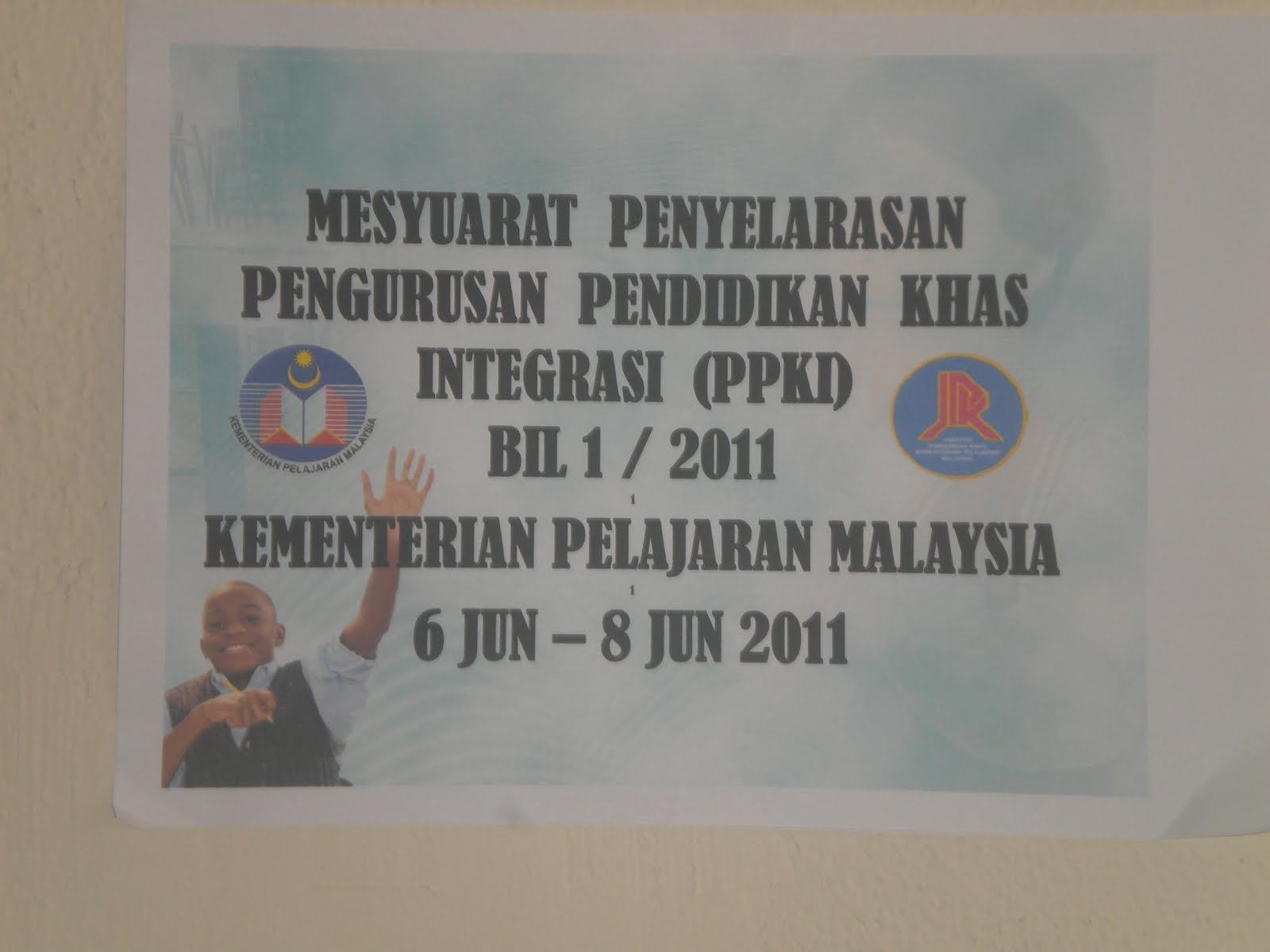 PPKI- PROGRAM PENDIDIKAN KHAS INTEGRASI: MESYUARAT UNIT PPKI BPKHAS DAN UNIT PENDIDIKAN KHAS JPN