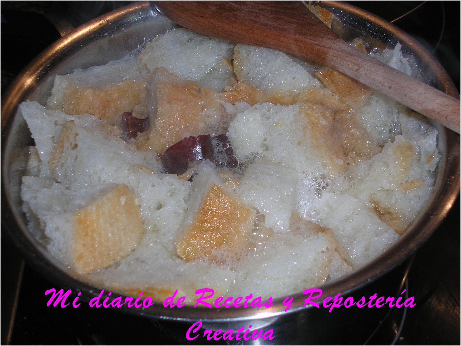 Mi diario de Recetas y Reposteria Creativa: SOPA DE PAN