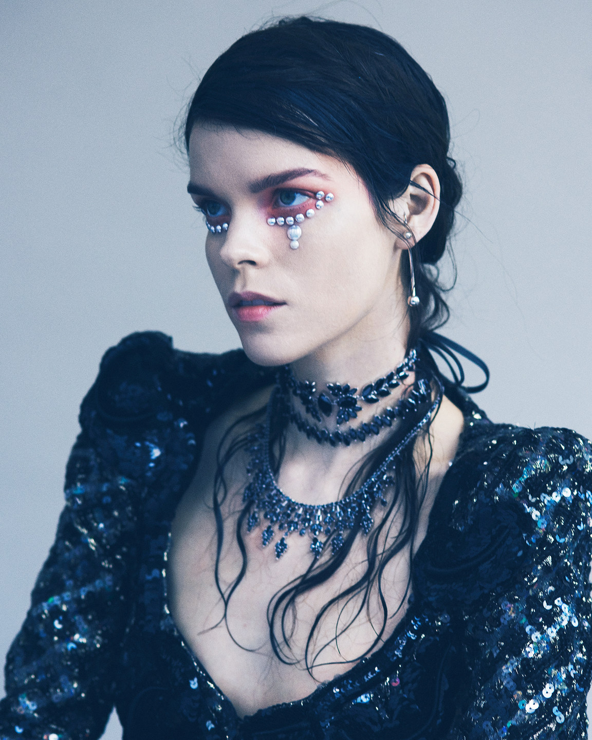 Meghan Collison in Vogue Ukraine December 2016 by Patrick Postle