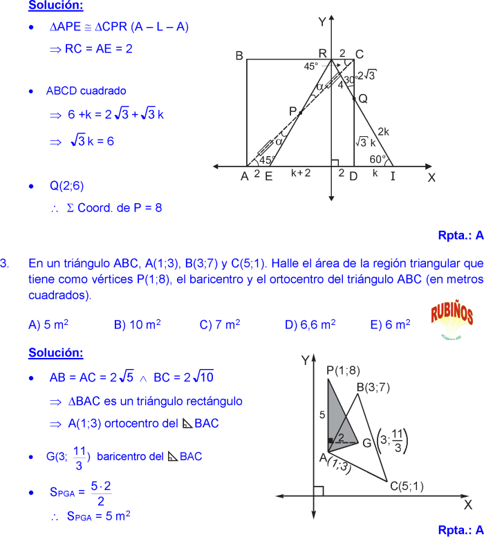 GEOMETRIA ANALITICA PROBLEMAS RESUELTOS DE TRIGONOMETRIA PDF