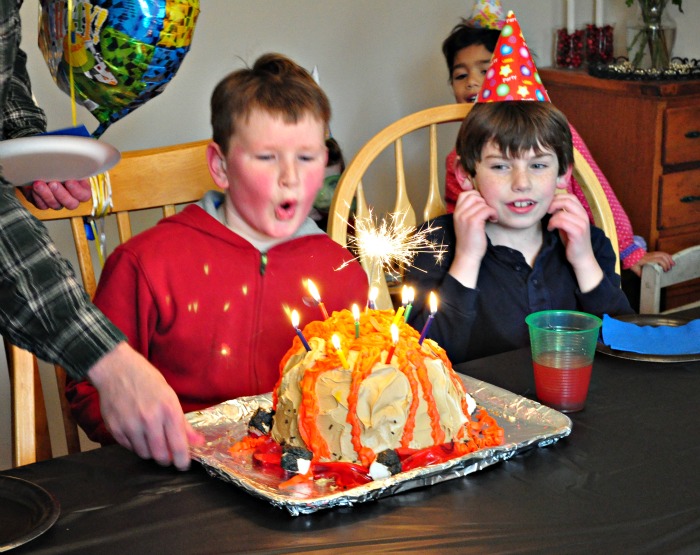 Our 4 Sons Plus 1...Super Cute Girly Girl: Caleb's Wild Volcano ...