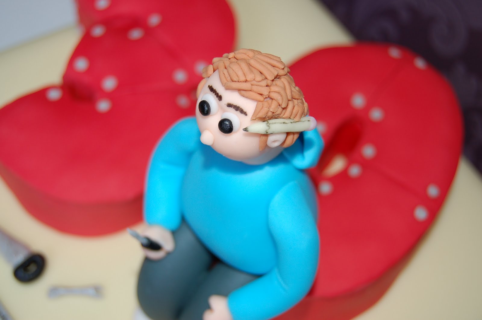 Brighton Baker: Handyman Slim Cake - the making of...