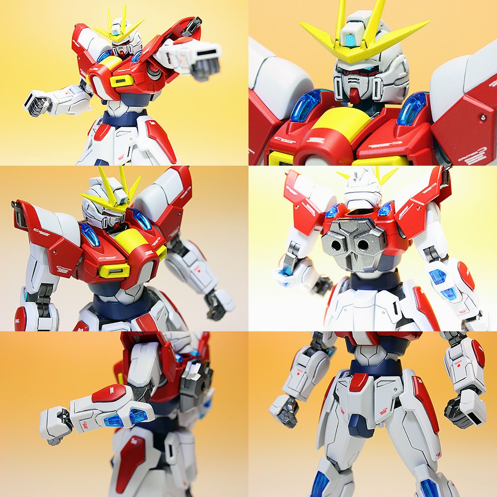 GUNDAM GUY: HG 1/144 Build Burning Gundam - Painted Build