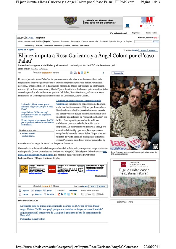 Despierta Libertad: ÁNGEL COLOM Y ROSA GARICANO