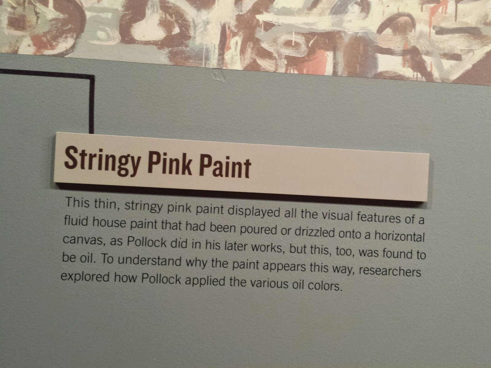 History and Culture by Bicycle: Jackson Pollock: Pollock's Materials ...