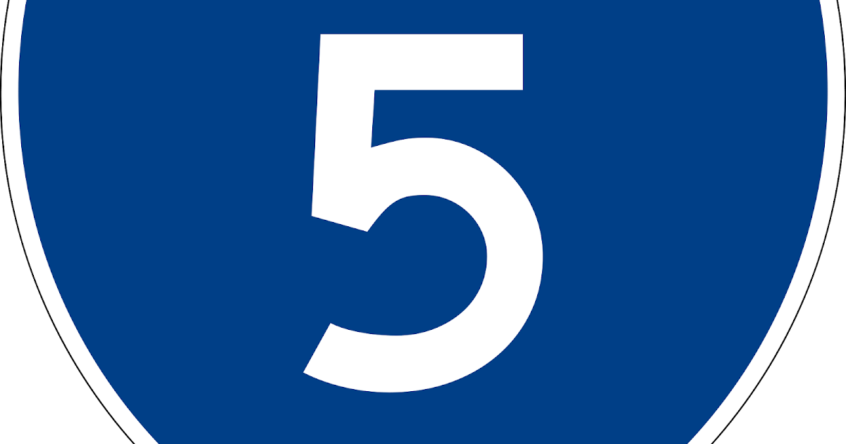 A-Z Blogging Challenge - I is for Interstate #5