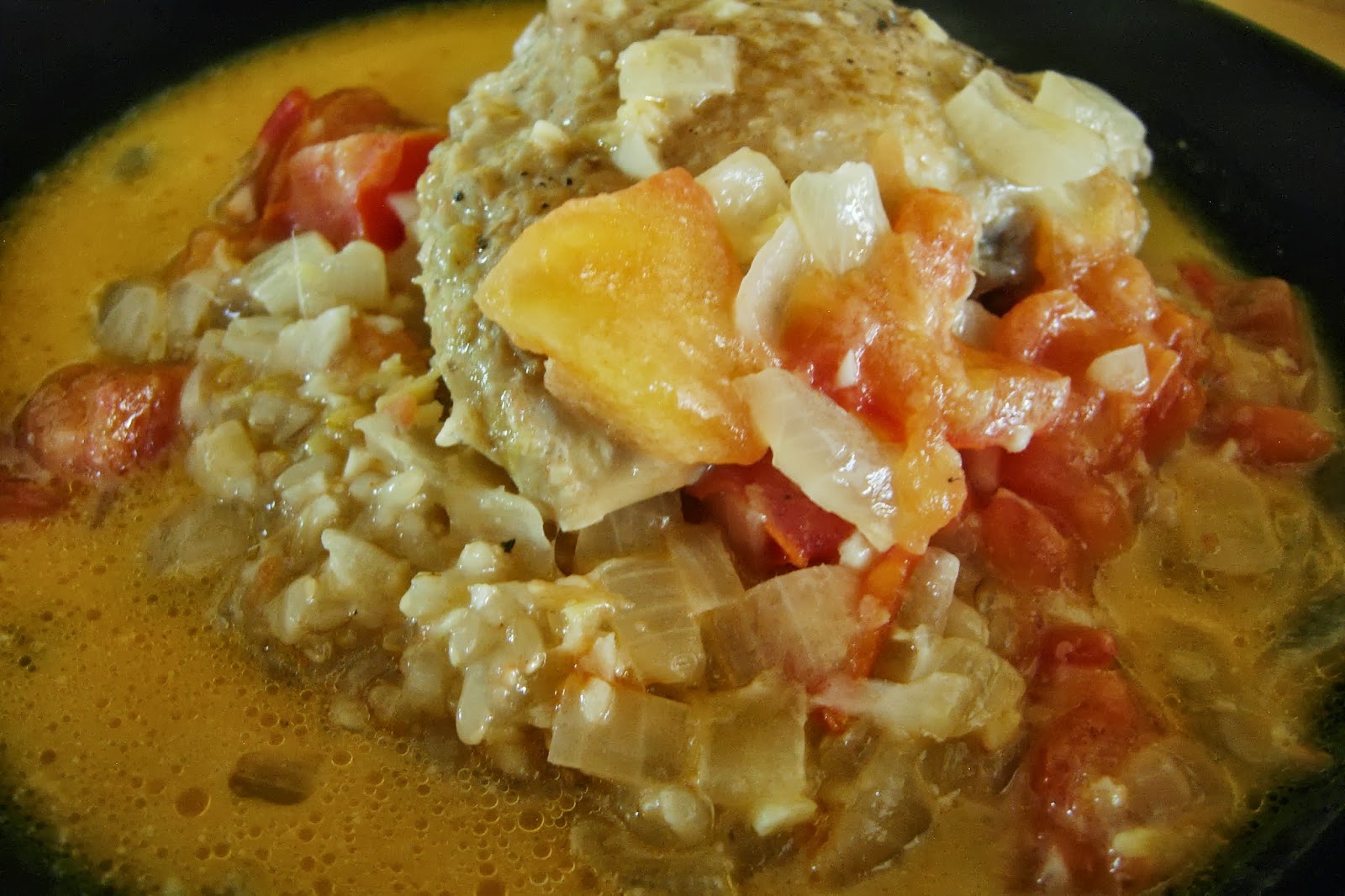 The Experimental Alchemist: Akoho sy Voanio: Chicken in Coconut Milk