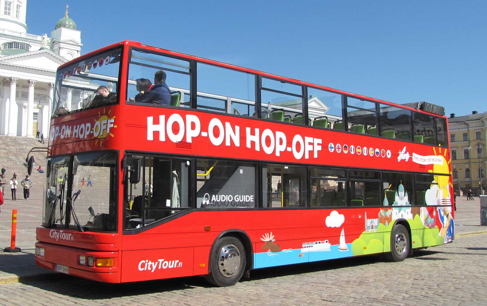 Asyiknya Naik Tour Bis London Inggris UK: Hop in Hop Off Bus Tour