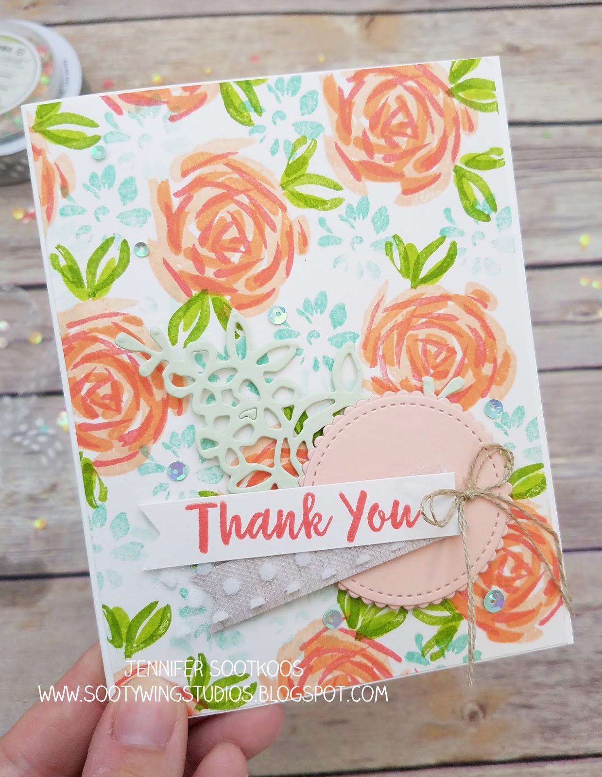 Sootywing Studios: Abstract Impressions Thank You cards