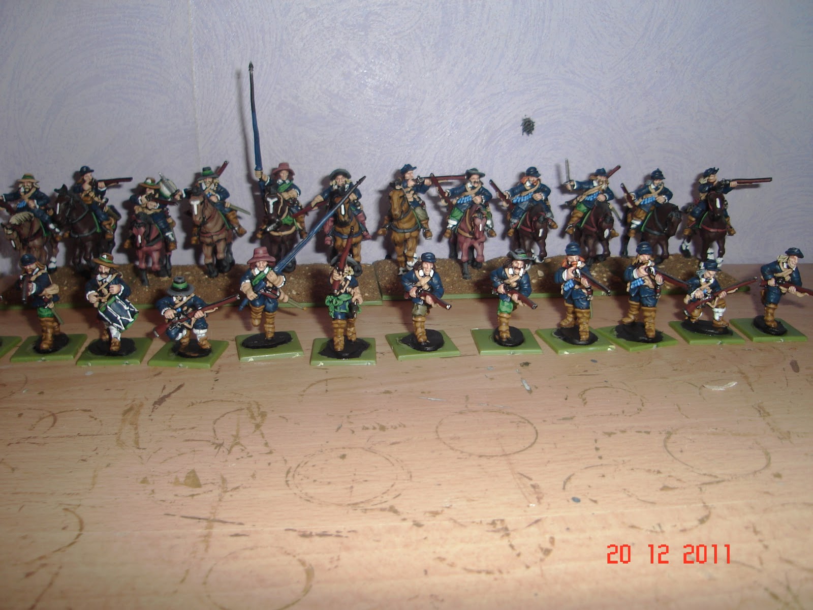 Kevs wargames Cabin: ECW Dragoons Completed