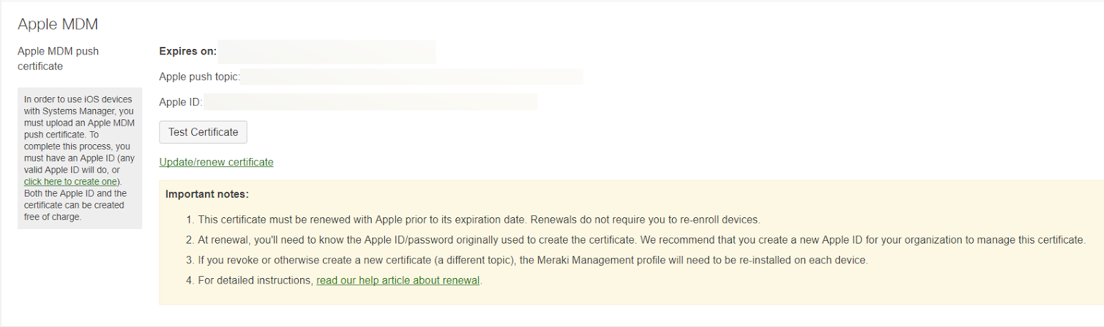 The OptionKey Blog: How to Set Up Meraki MDM for iOS Management