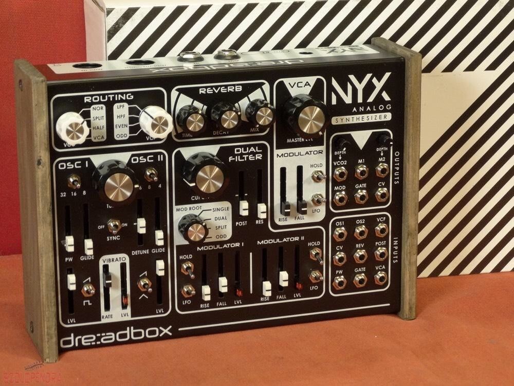 MATRIXSYNTH: Dreadbox NYX Analog Paraphonic Synthesizer