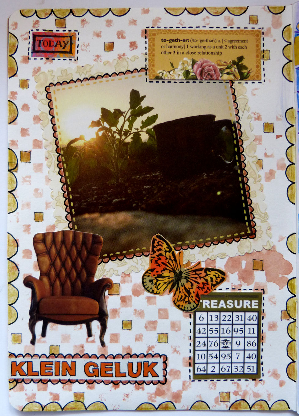 Caatje's Artsy Stuff: Collages in the Morning (Morning Art)