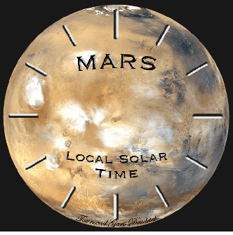 Tranquility Base: What time is it on Mars?